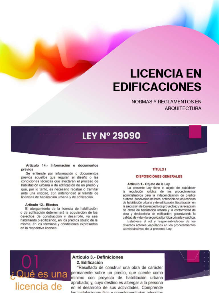 Licencia en Edificaciones | PDF