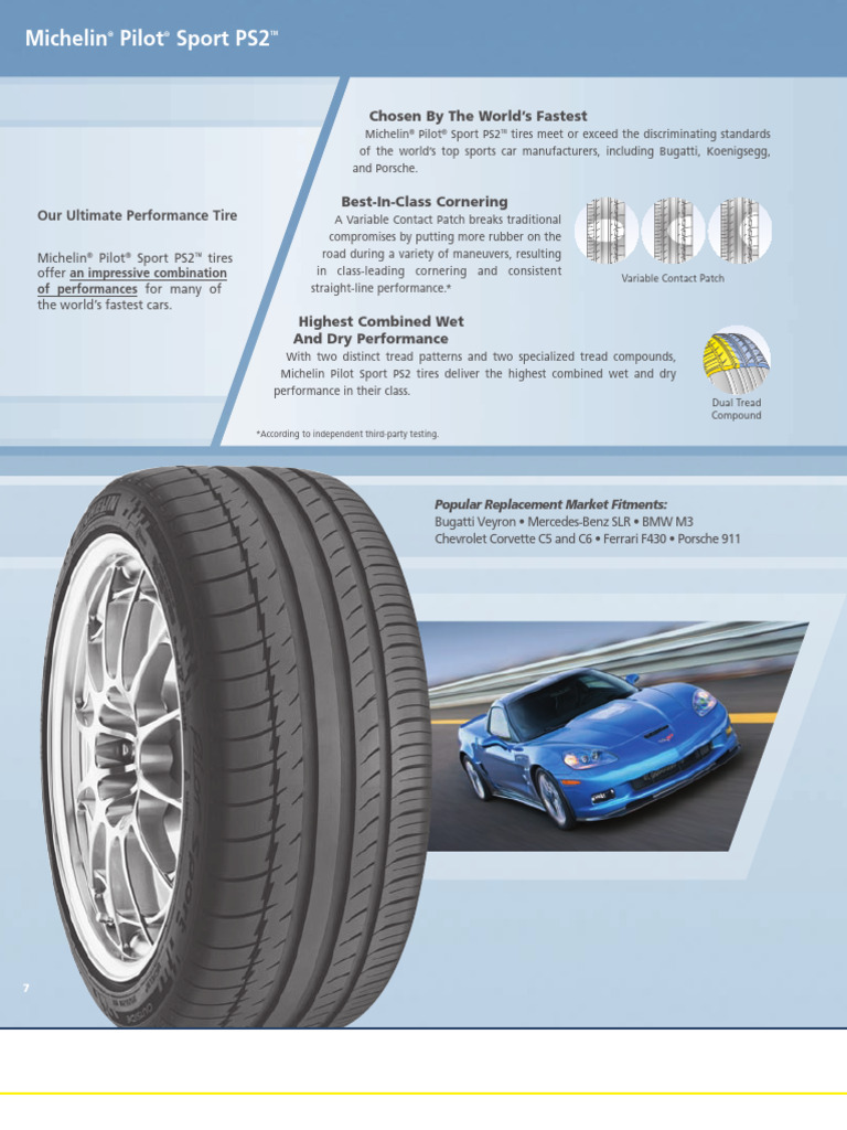 Michelin Pilot Sport PS2 | PDF