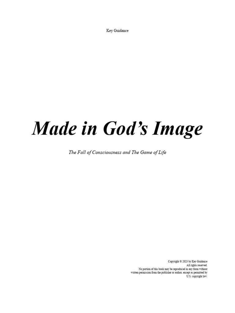 Made in Gods Image. | PDF