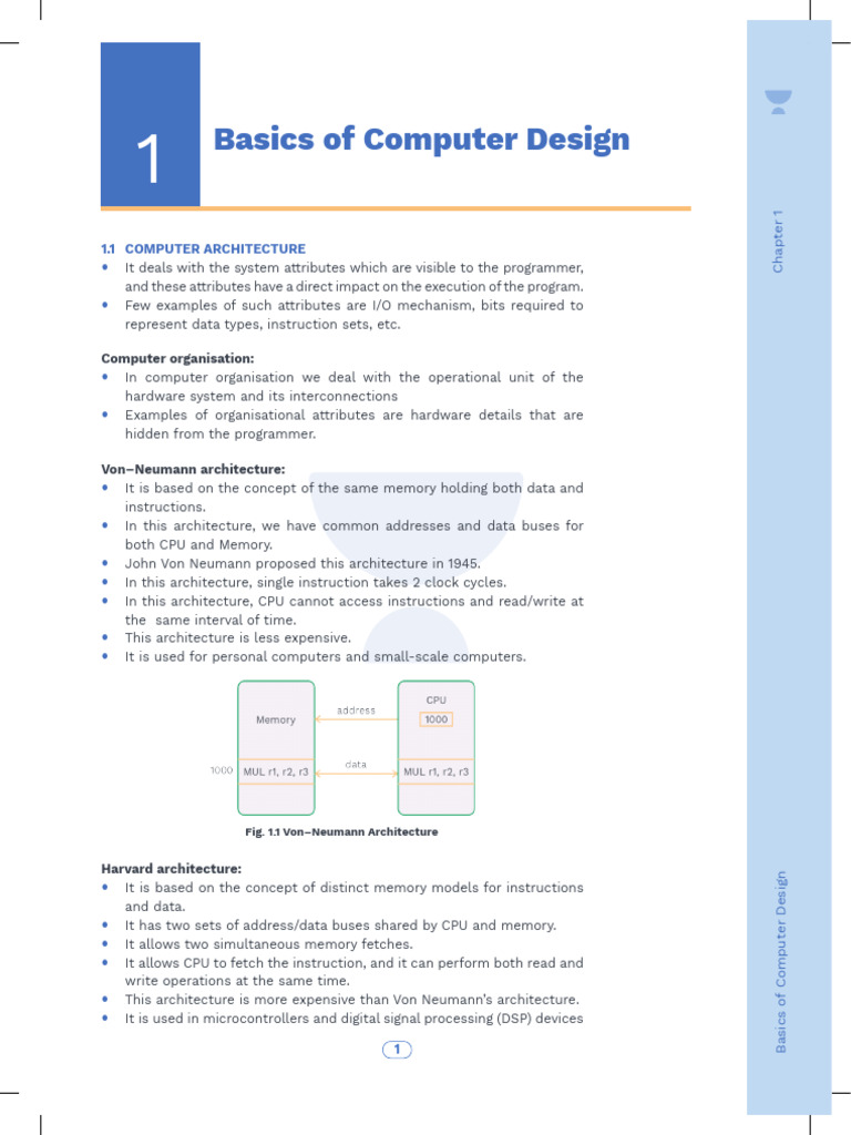 Basics of Computer Design-Merged | PDF