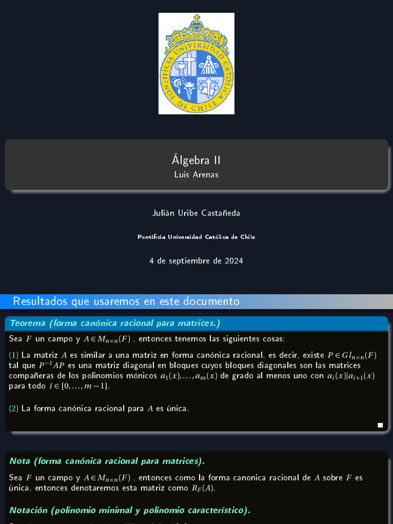 Tarea 2 Algebra | PDF