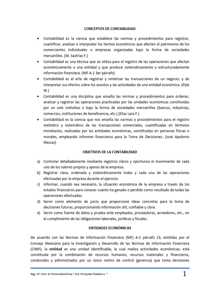 Cuadernillo RICFE Filobello | PDF | Contabilidad | Estado financiero
