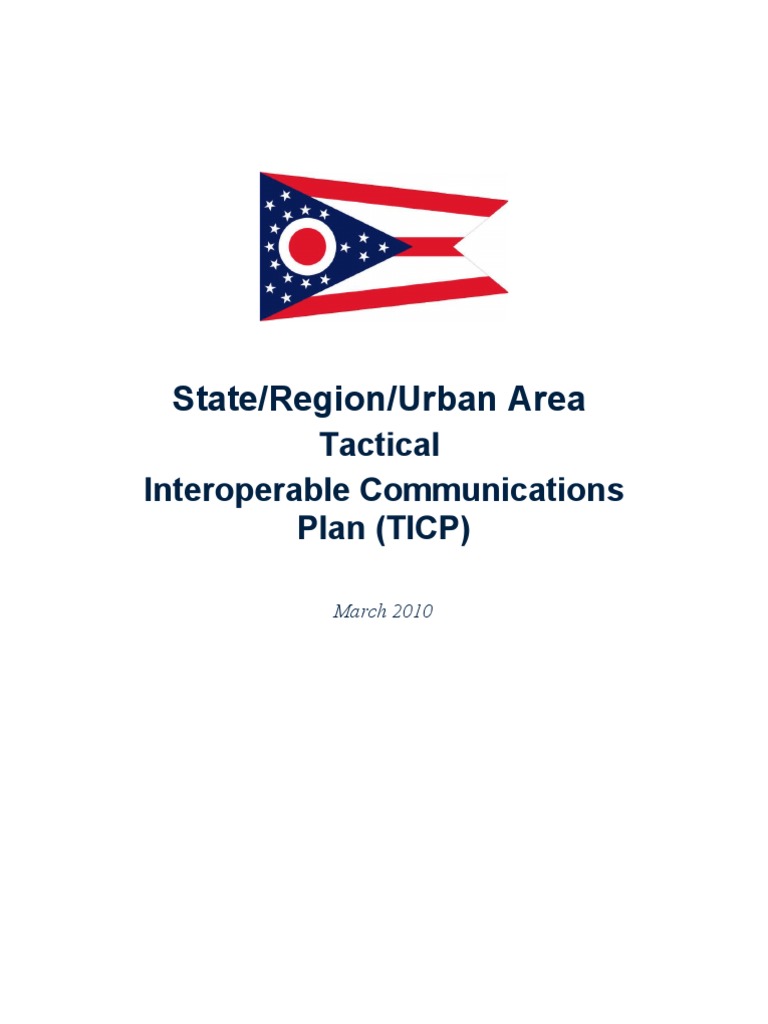 State/Region/Urban Area: Tactical Interoperable Communications Plan ...