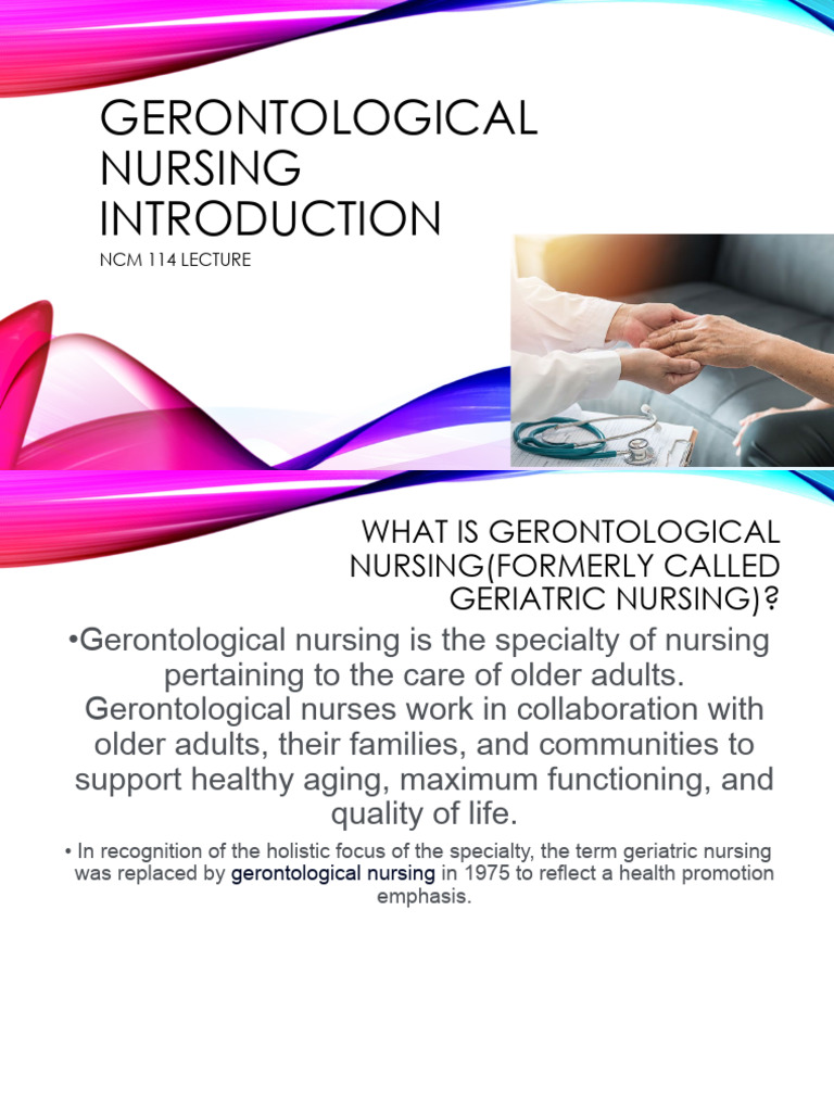 NCM 114 Lec Week 1 | PDF