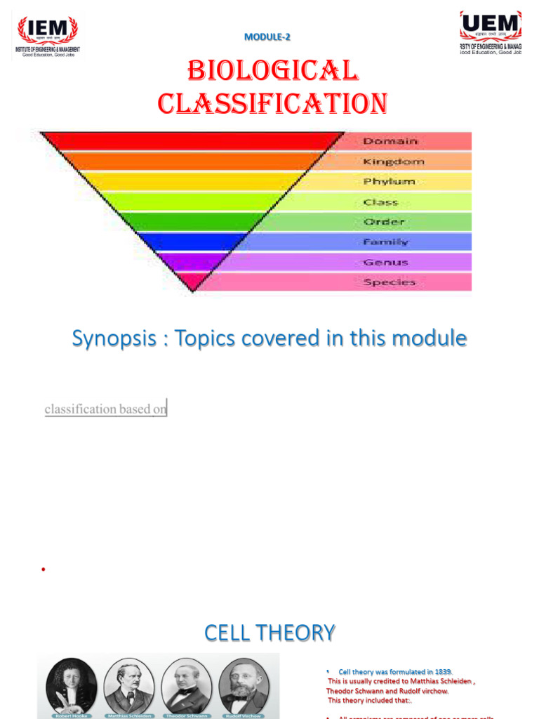 BIOLOGICAL CLASSIFICATION -Autosaved- (1) | PDF