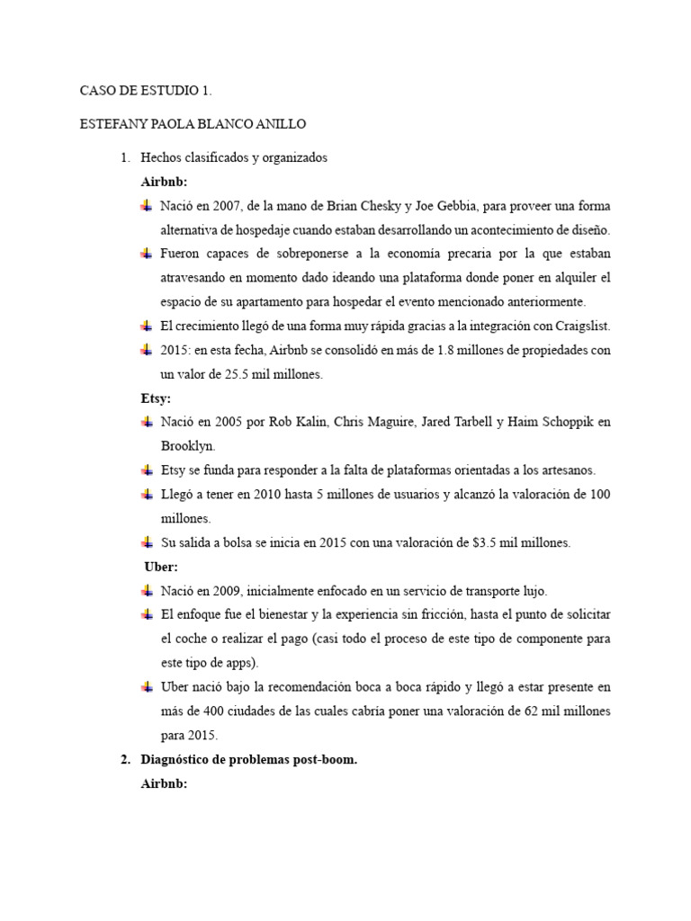 Caso de Estudio 1 | PDF
