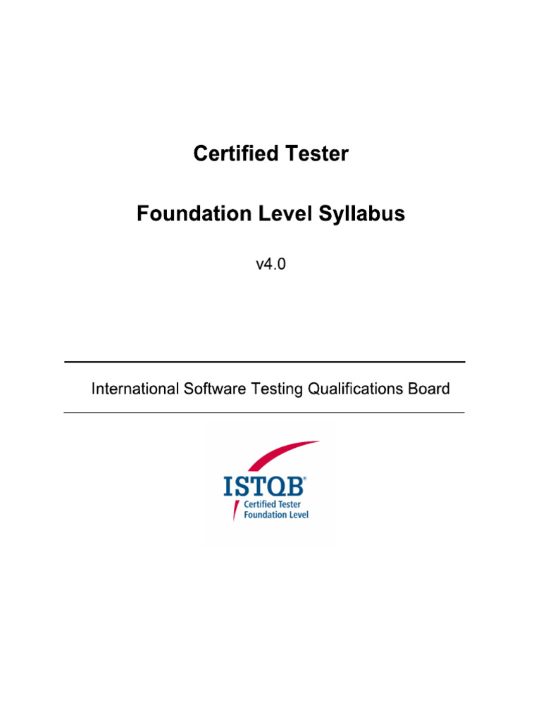 ISTQB | PDF
