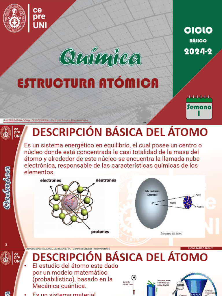S2 Estructura Atomica | PDF