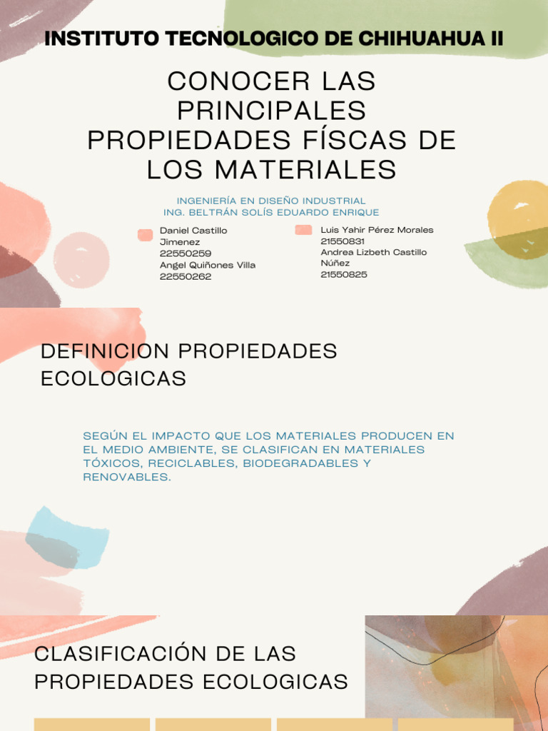 Materiales - U1 - Act3 - Daniel Castillo | PDF