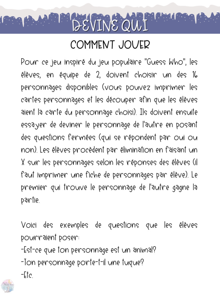 Devine Qui (Noël) | PDF