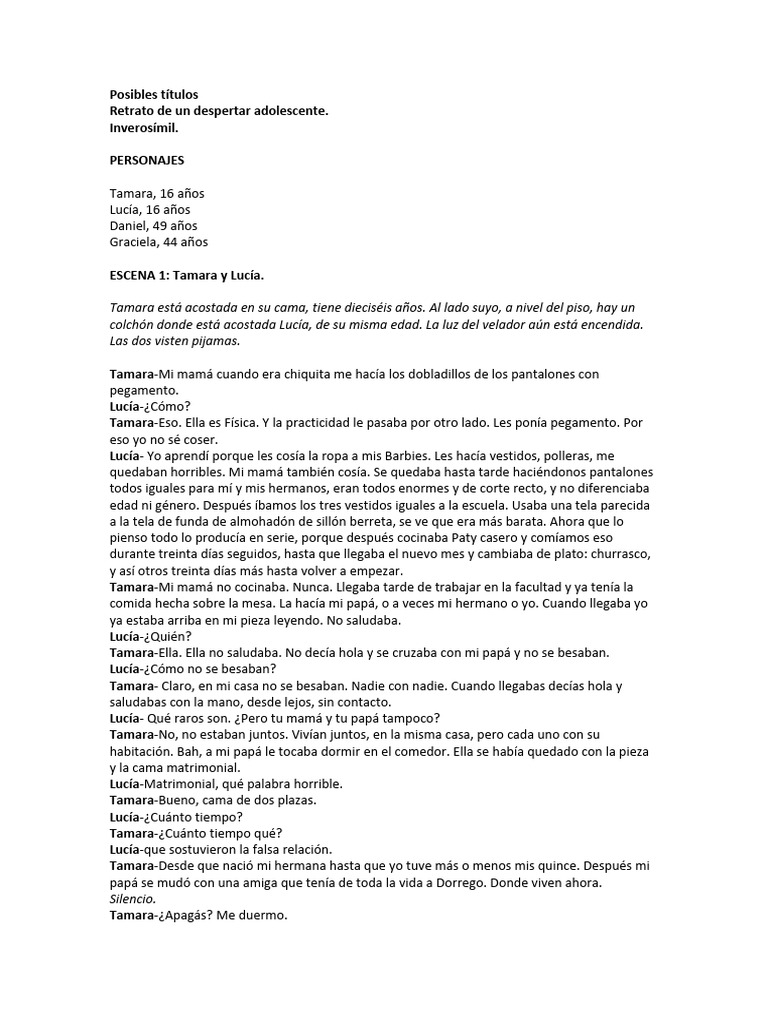 Retratro o Inverosimil de Julieta Timossi PDF | PDF