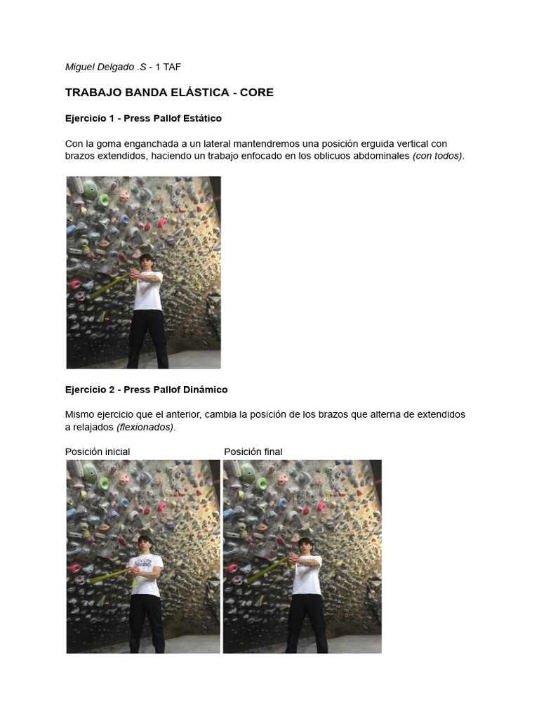 CORE BANDA ELASTICA | PDF