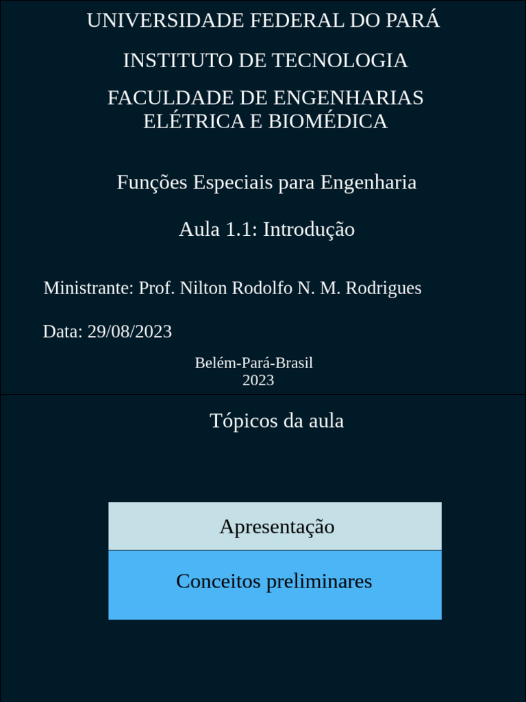 Aula1 Introducao | PDF