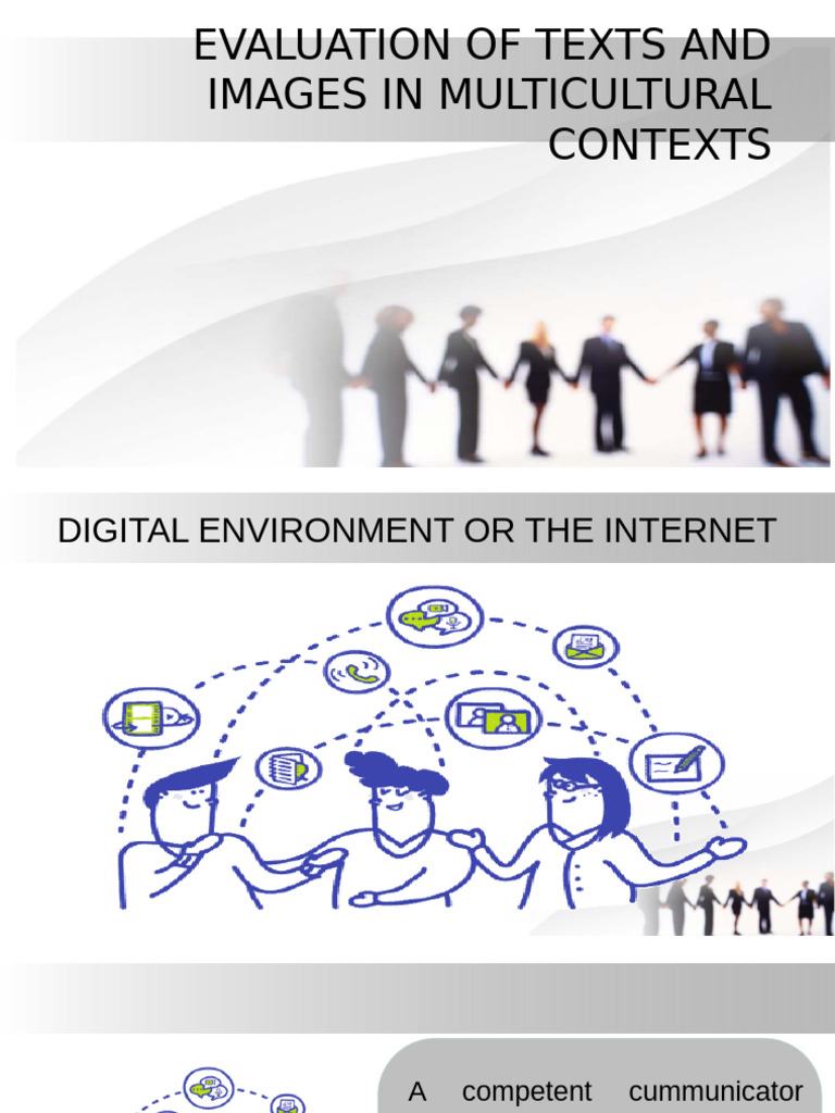 Evaluation of Text and Images in Multicultural Context | PDF