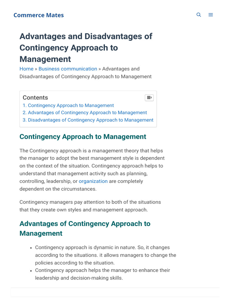adv_of_contingency_approach_to_management | PDF