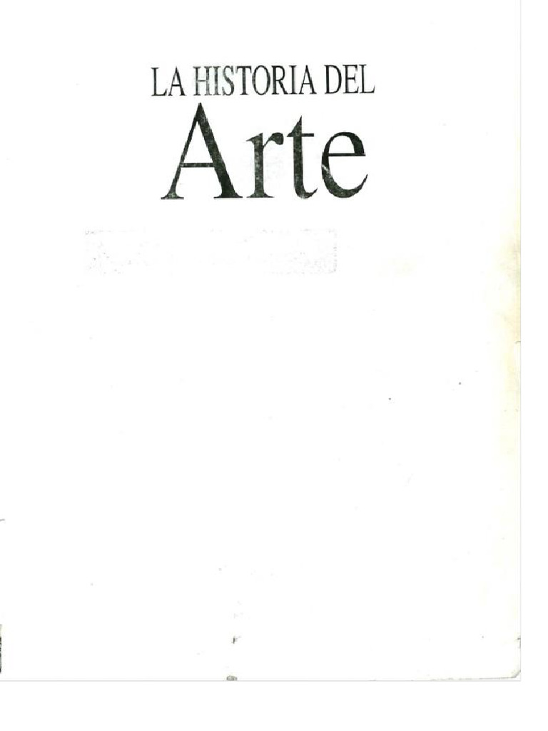 Gombrich, La Historia Del Arte | PDF