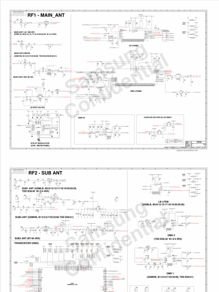 SM-N960F SVC Schematic | PDF