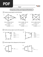 Quadrilateral - Always, Sometimes. Never (Answers) | PDF | Rectangle ...