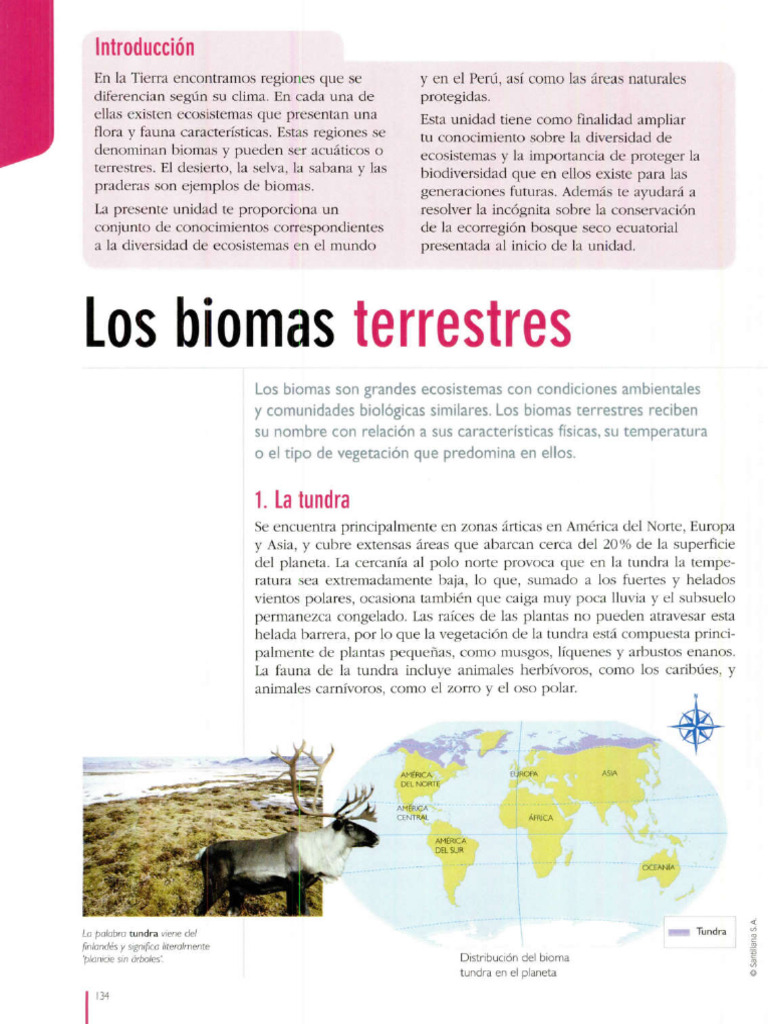13 CTA 1 LIBRO BIOMAS TERRESTRES | PDF