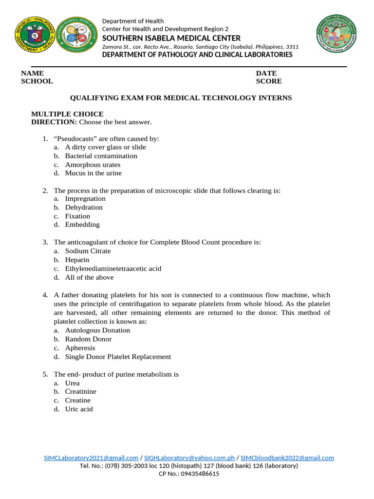 Qualifying Exam | PDF