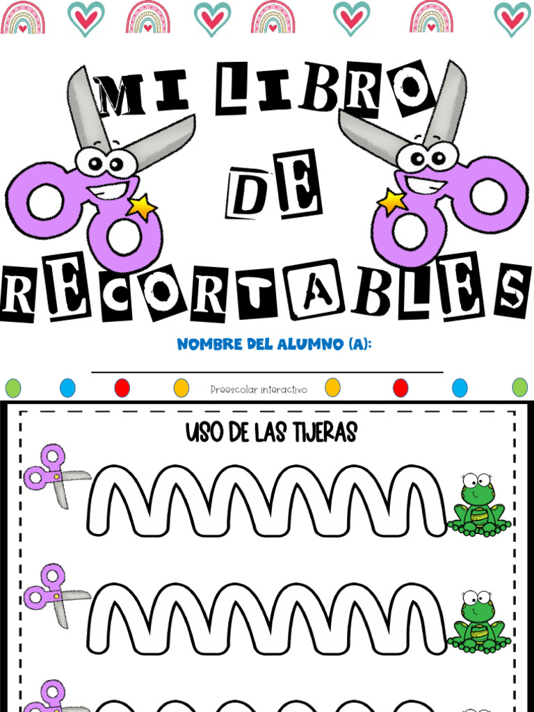 Mi Libro de Recortables | PDF