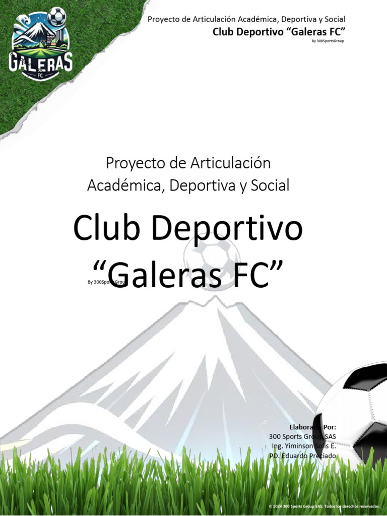 Proyecto CD Galeras FC | PDF