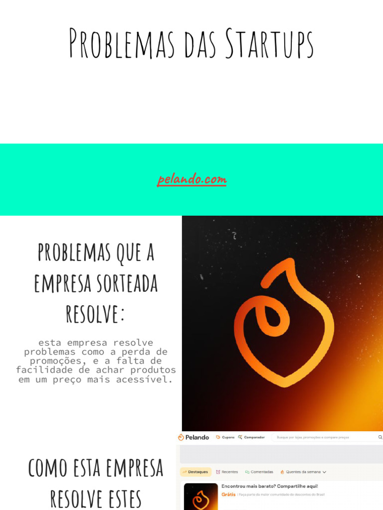 Problemas Das Startups | PDF