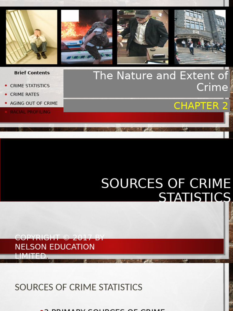 Chapter 2 The Nature and Extent of Crime | PDF