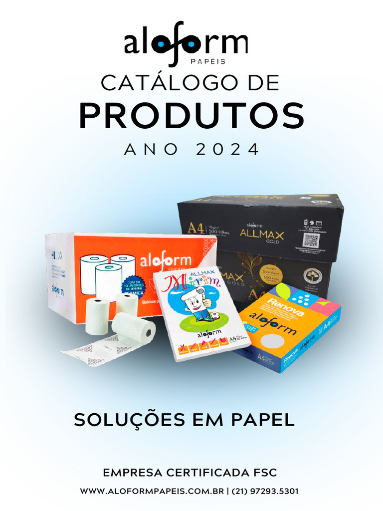Catálogo Aloform Papéis - 2024 | PDF