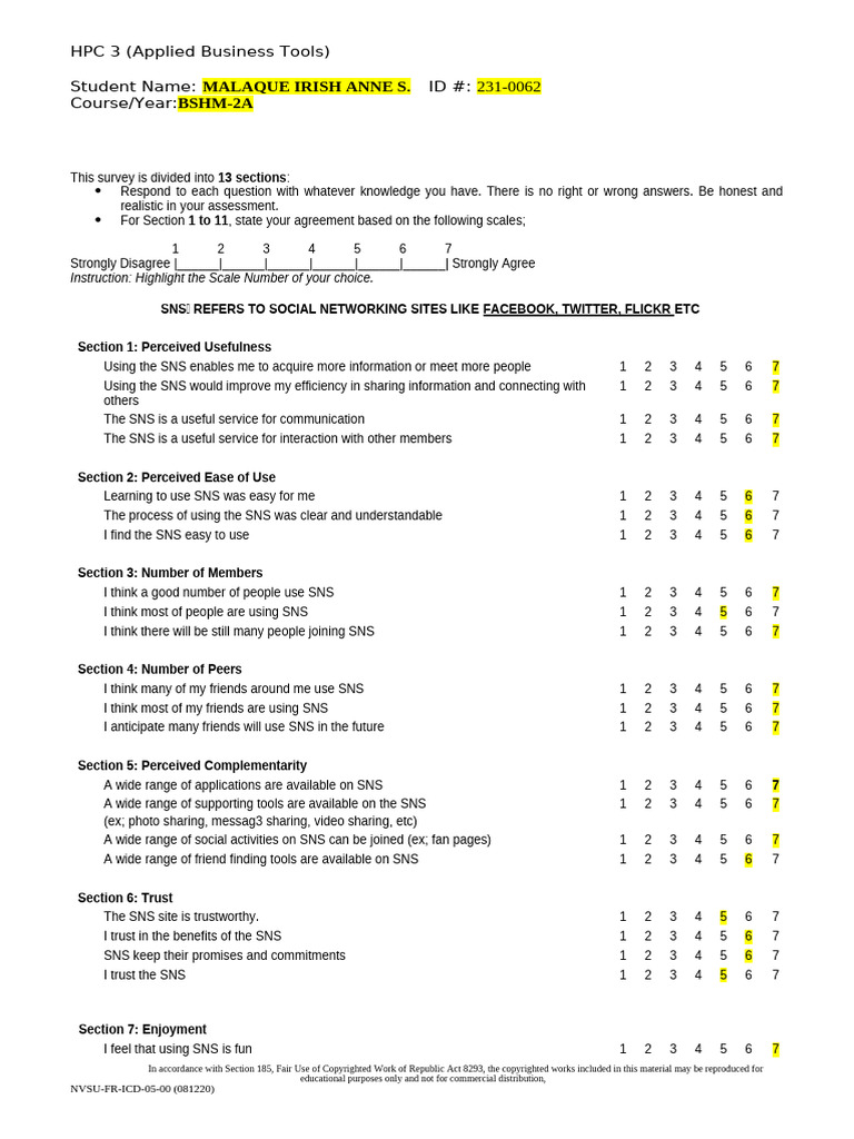 HPC 3 - Laboratory Topic 1 | PDF | Social Networking Service | Cognition