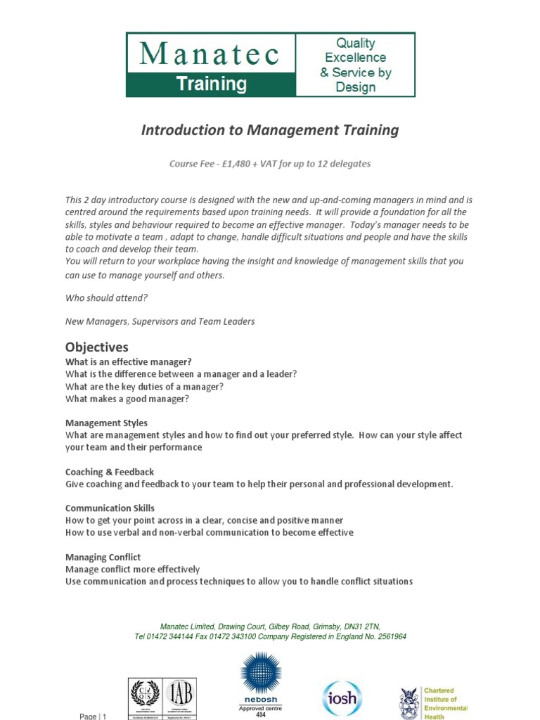 Introduction To Management 2 | PDF | Career & Growth