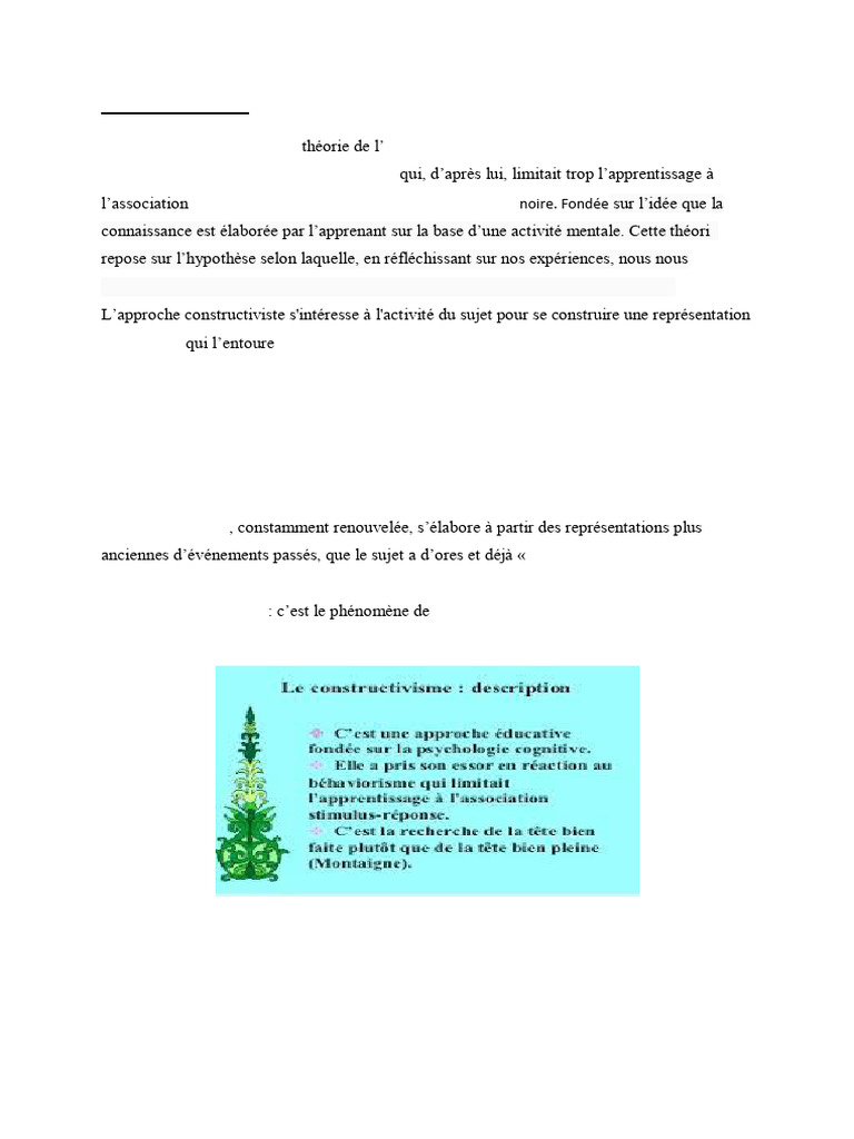 Le Constructivisme PDF | PDF