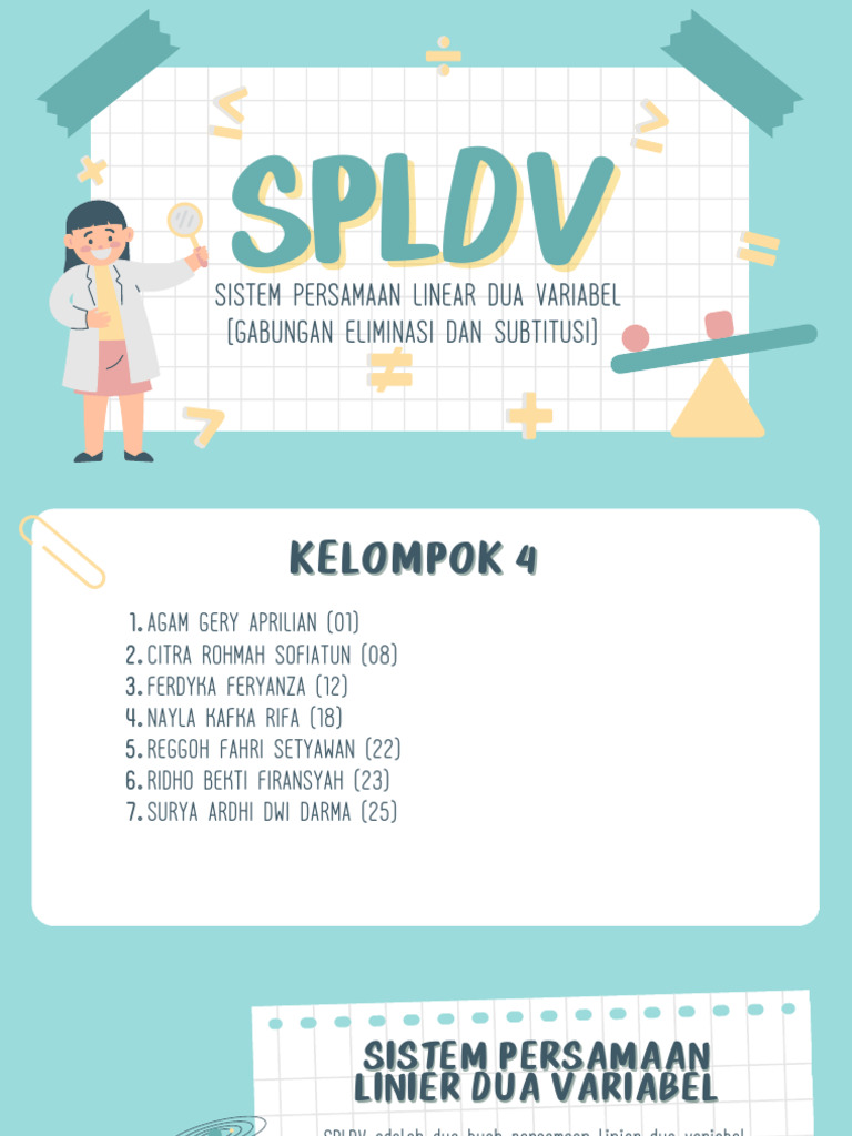 SPLDV Metode Gabungan | PDF