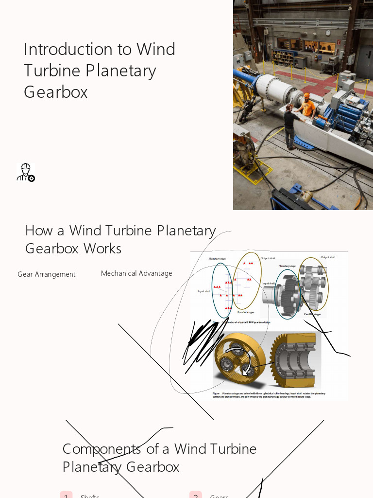 Introduction To Wind Turbine Planetary Gearbox | PDF