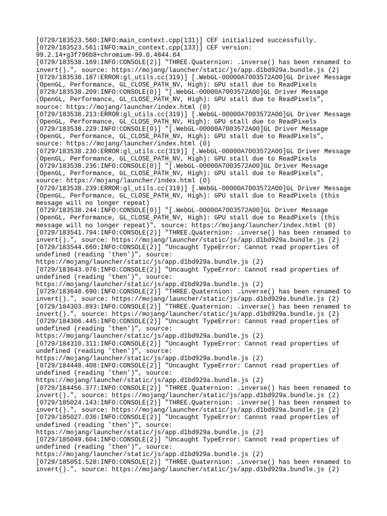 Launcher Cef Log | PDF