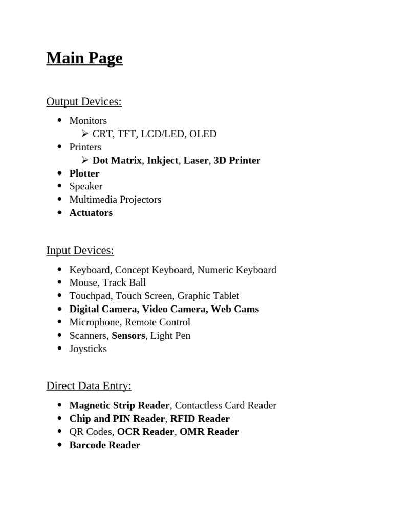 ICT Notes S3 Term 1 1 | PDF