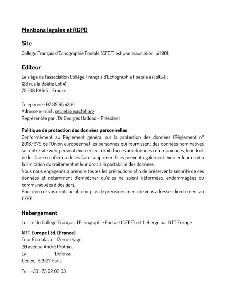 RGPD | PDF
