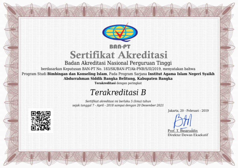 Prodi BKI 2018 2021 | PDF