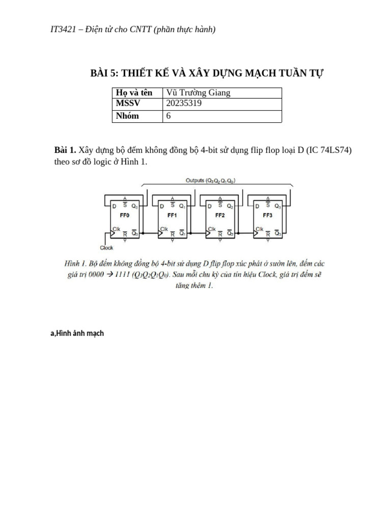 Baocaolab 5 Nhom 6 | PDF