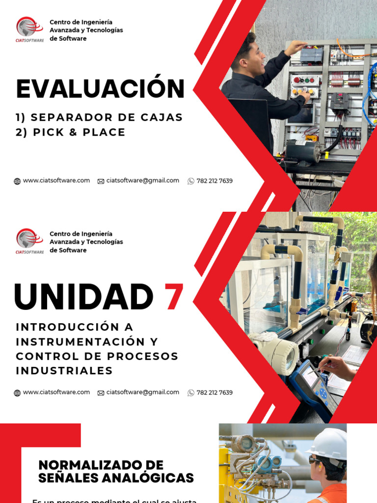 Unidad 7 - Introducción A Instrumentación y Control | PDF | Sensor ...