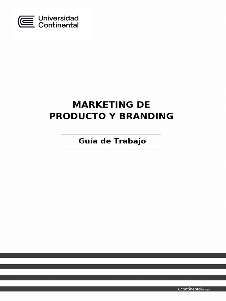 Semana 2 - Guía Práctica - Marketing de Producto y Branding | PDF