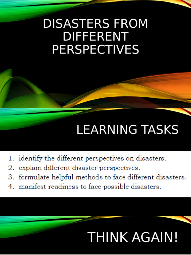 Disaster Perspectives Analysis | PDF | Foreign Language Studies | Home ...