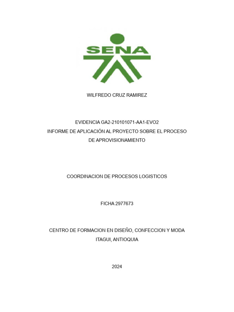 Ga2 210101071 Aa1 Evo2 | PDF | Calidad (comercial) | Business