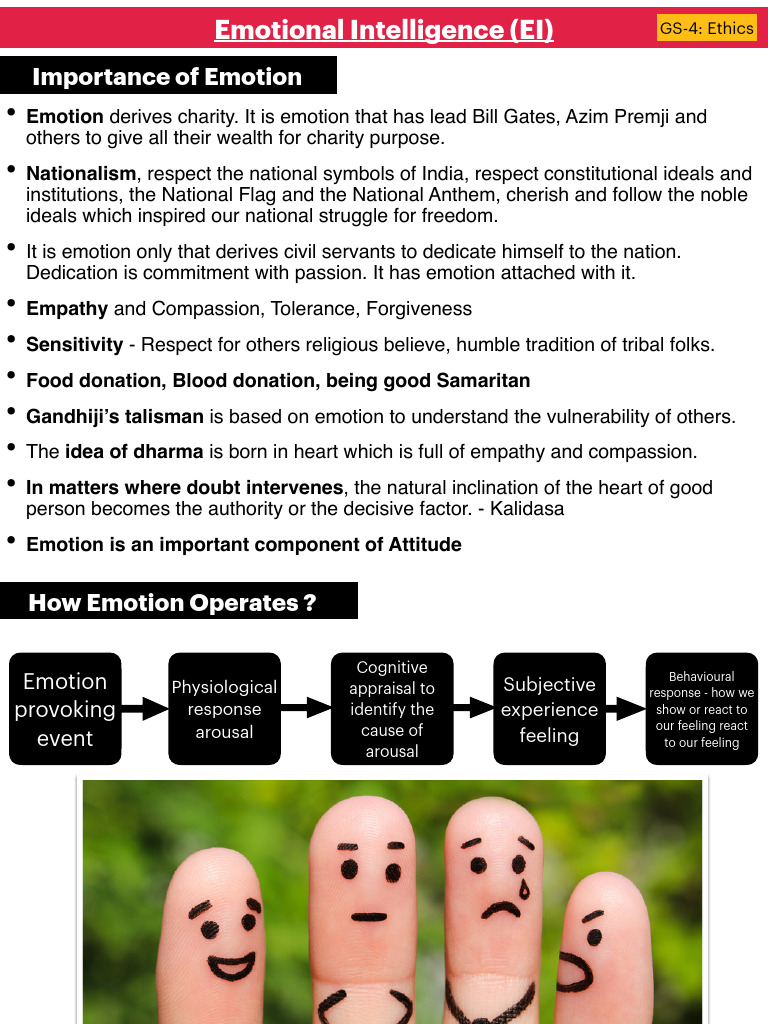 Emotional Intelligence (EI) | PDF