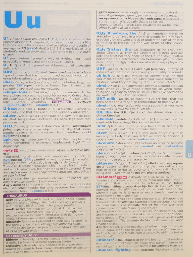 Longman Dictionary of Contemporary English - 5th Edition - 2009 - U-Z | PDF