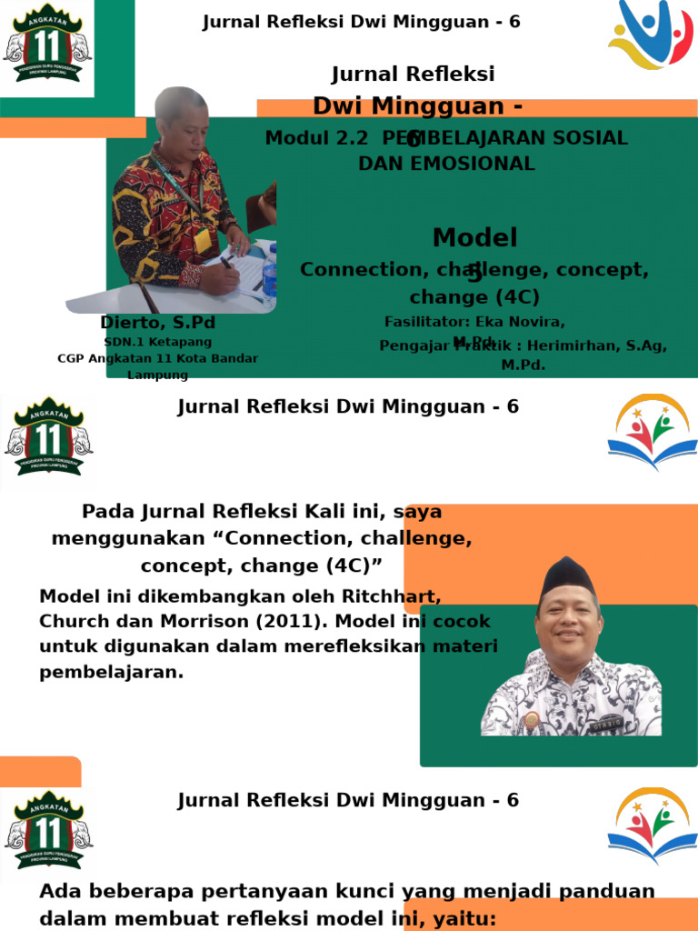 Jurnal Refleksi Dwi Mingguan 6 | PDF