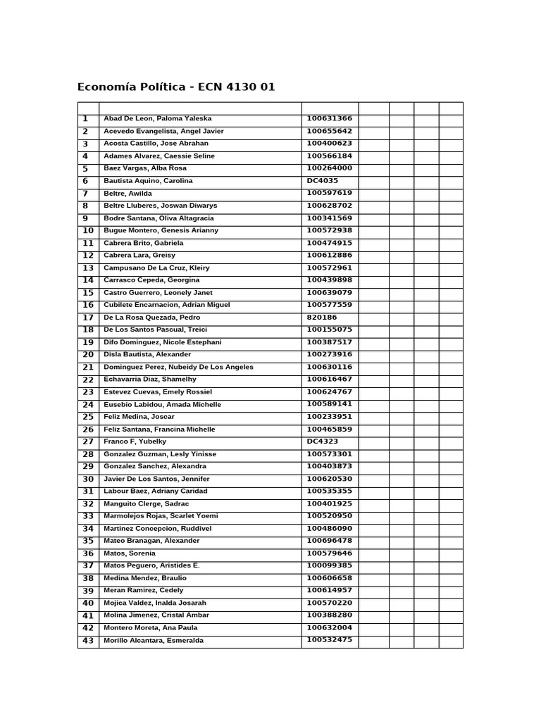 Economía Política 024 2 sec 01 | PDF