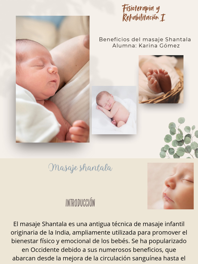 Masaje Shantala | PDF | Masaje | Las emociones