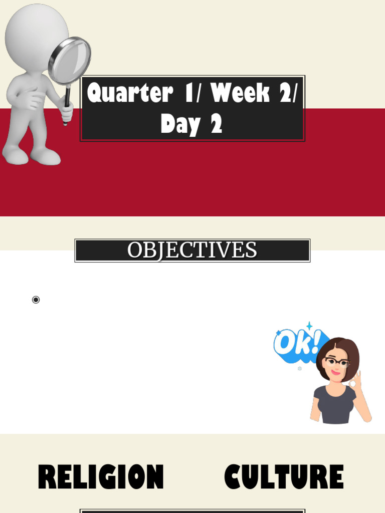 Lesson 5 Culture and Religion | PDF