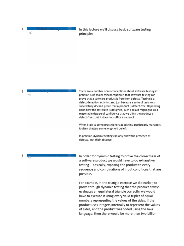 13C Testing Principles | PDF